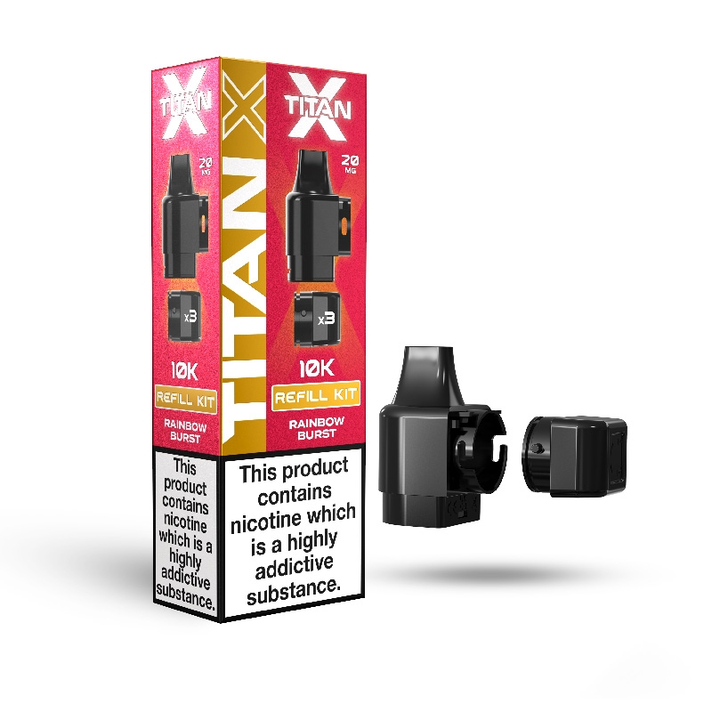 Titan X Vape Pods | Get Titan X Refill Pods in the UK